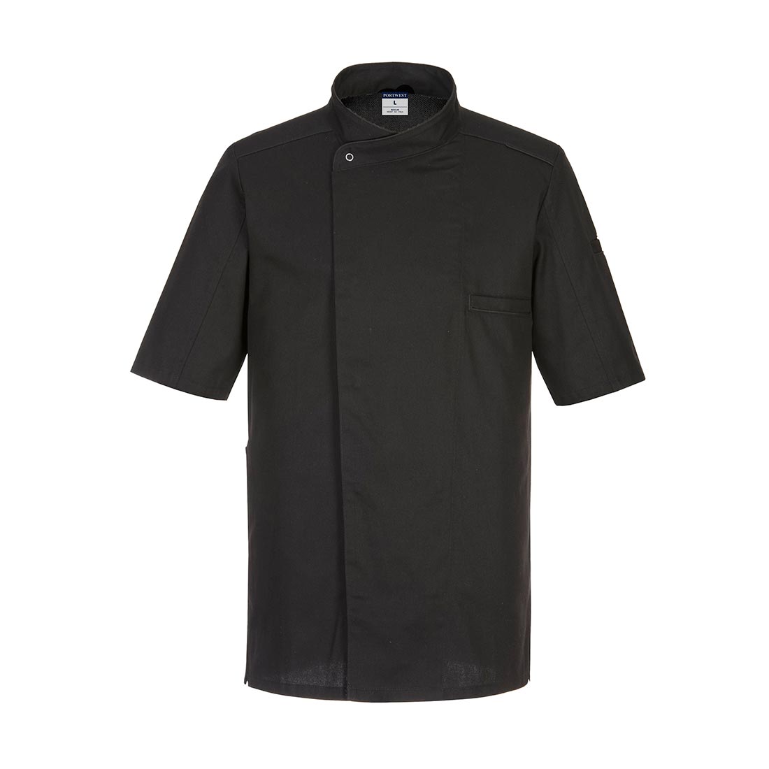 Portwest Surrey Chefs Jacket S/S | Greener Workwear