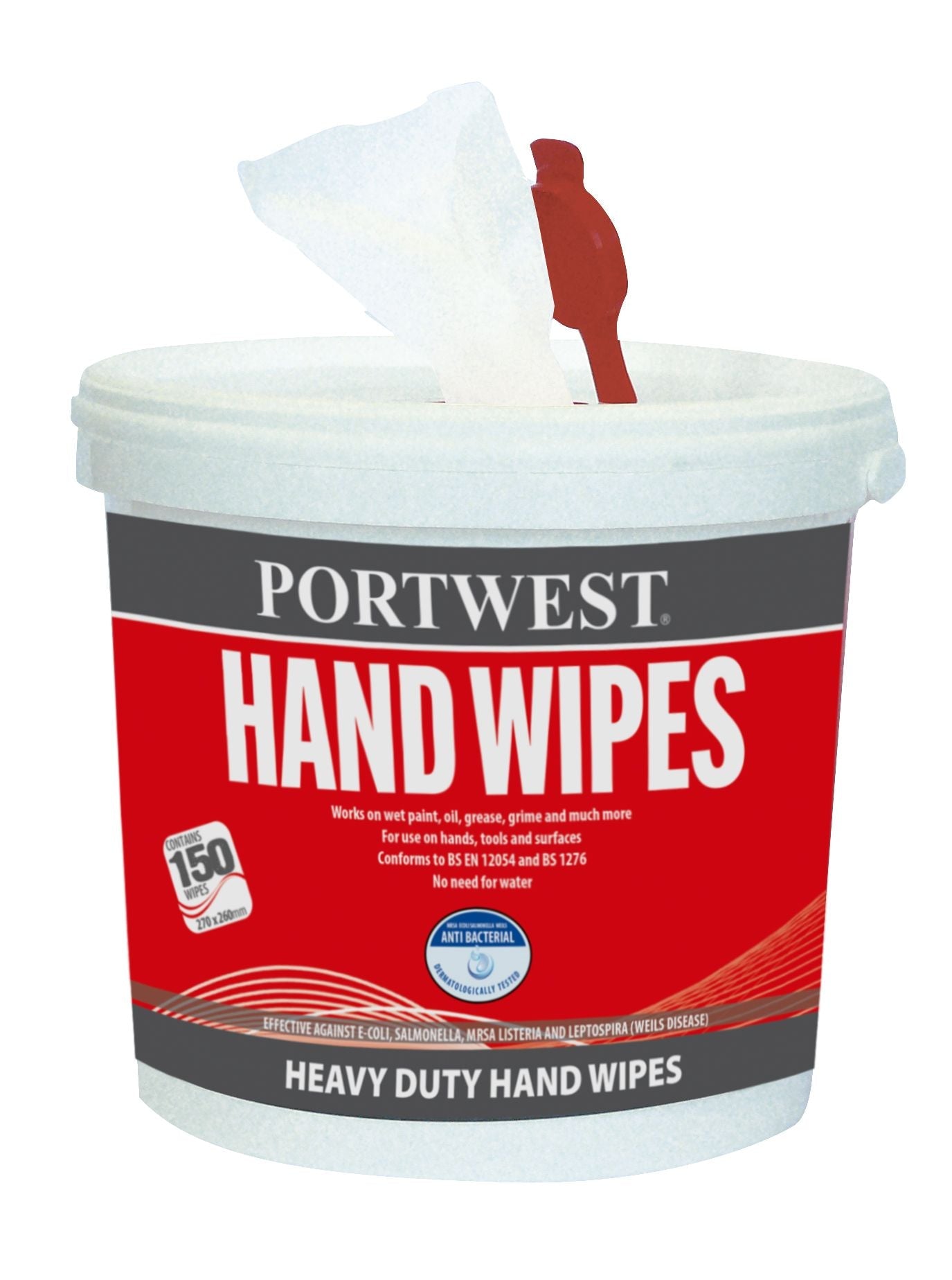 Portwest Hand Wipes (150 Wipes) | Greener Workwear
